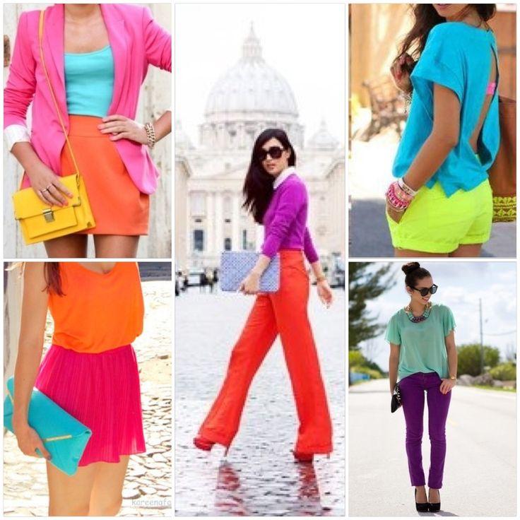 3 Rahasia Menggunakan Gaya Fashion Warna-Warni - Womantalk